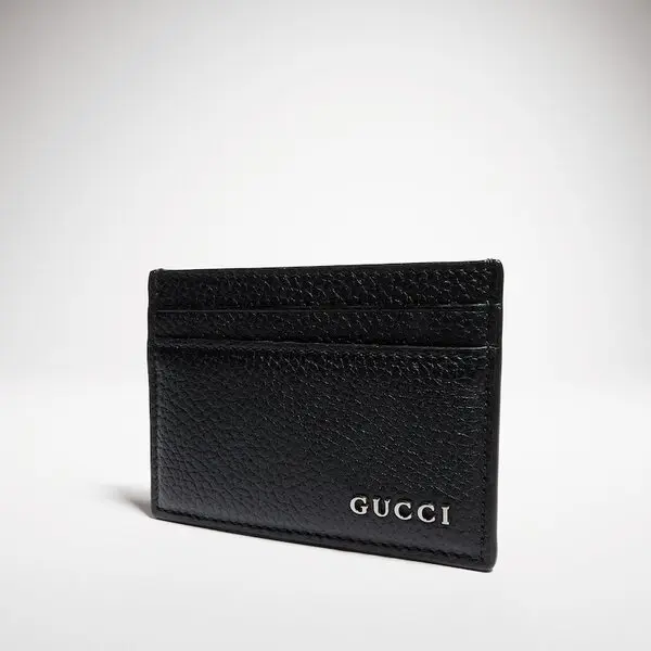 Gucci Card Case With Logo