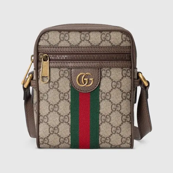 Gucci Ophidia Mini Messenger Bag - Beige