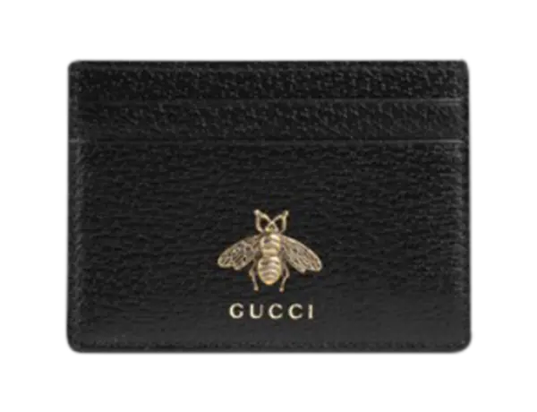 Gucci Animalier Leather Card Case