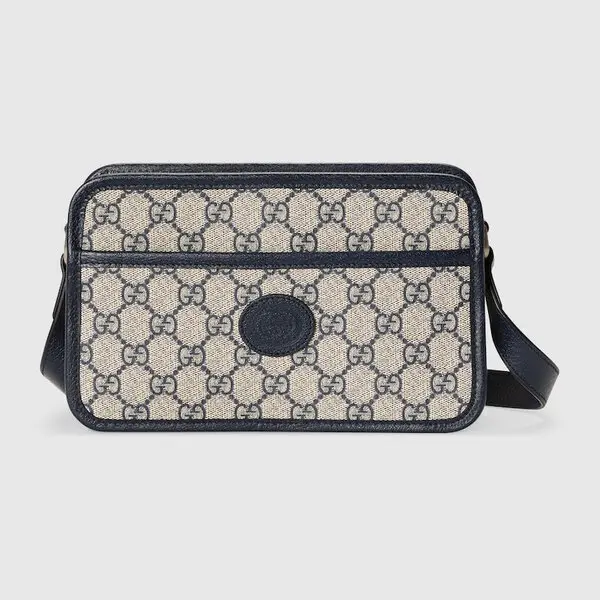 Gucci Mini Bag With Interlocking G Gg Canvas