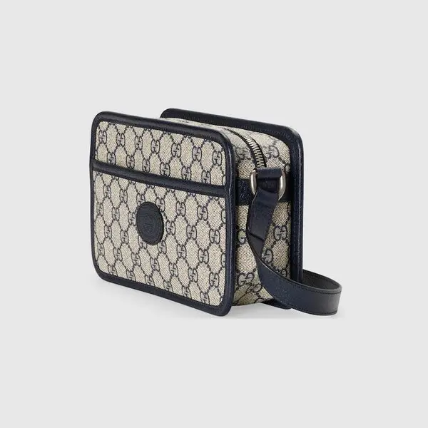 Gucci Mini Bag With Interlocking G Gg Canvas