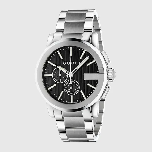 Gucci G-chrono 44mm Chronograph Watch - Steel