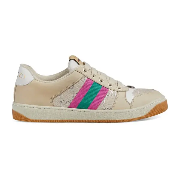 Gucci Screener Sneaker With Web
