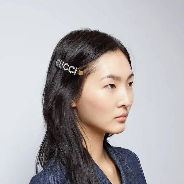 Gucci Crystal Single Hair Clip