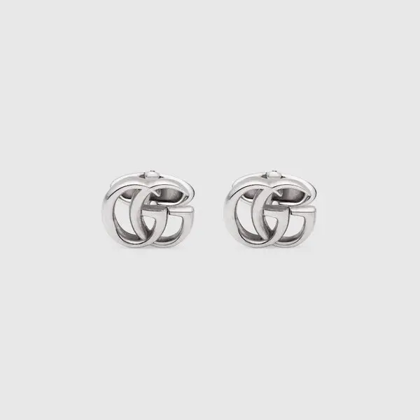 Gucci Gg Marmont Cufflinks - Silver