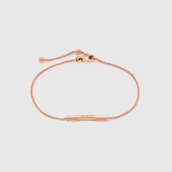 Gucci Link To Love 18k Bracelet - Rose Gold