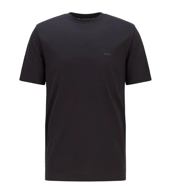 BOSS Cotton Logo T-shirt - Black