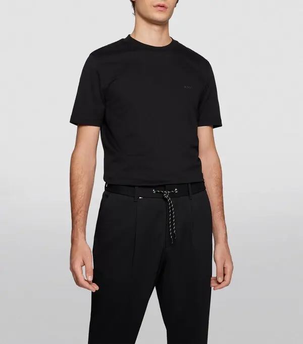 BOSS Cotton Logo T-shirt - Black