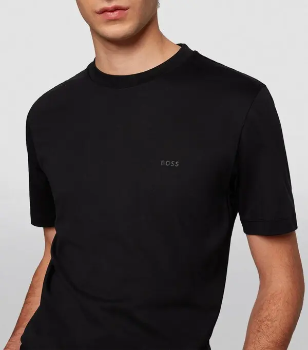 BOSS Cotton Logo T-shirt - Black