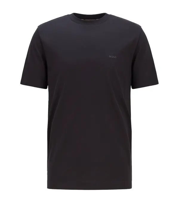 BOSS Cotton Logo T-shirt - Black