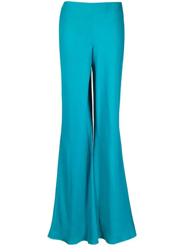 Alberta Ferretti High-rise Flared Trousers