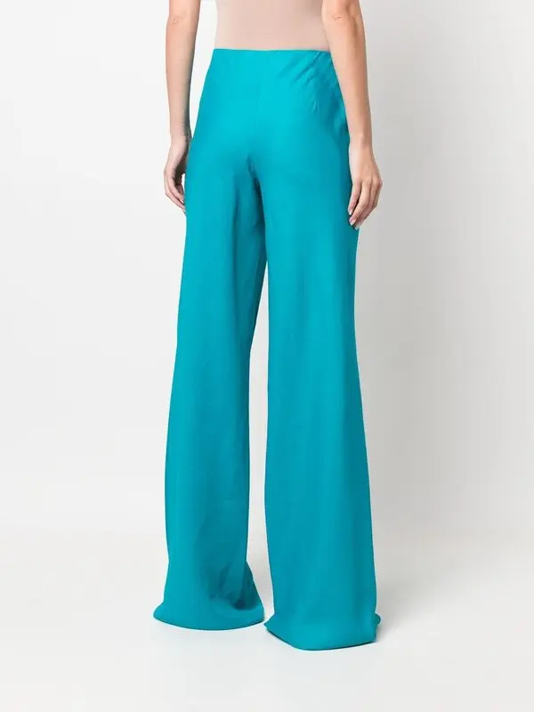 Alberta Ferretti High-rise Flared Trousers