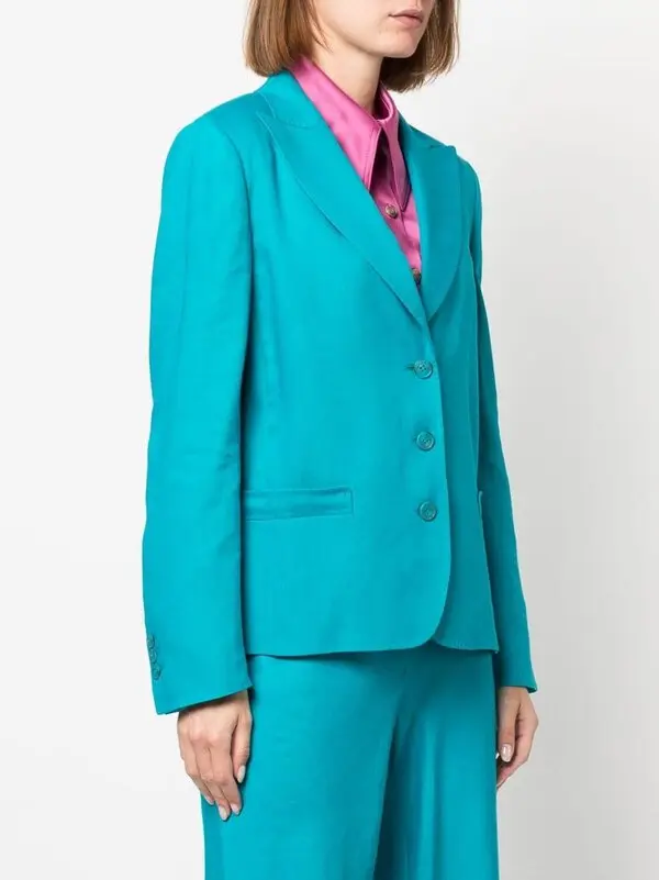 Alberta Ferretti Single-breasted Tailored Blazer