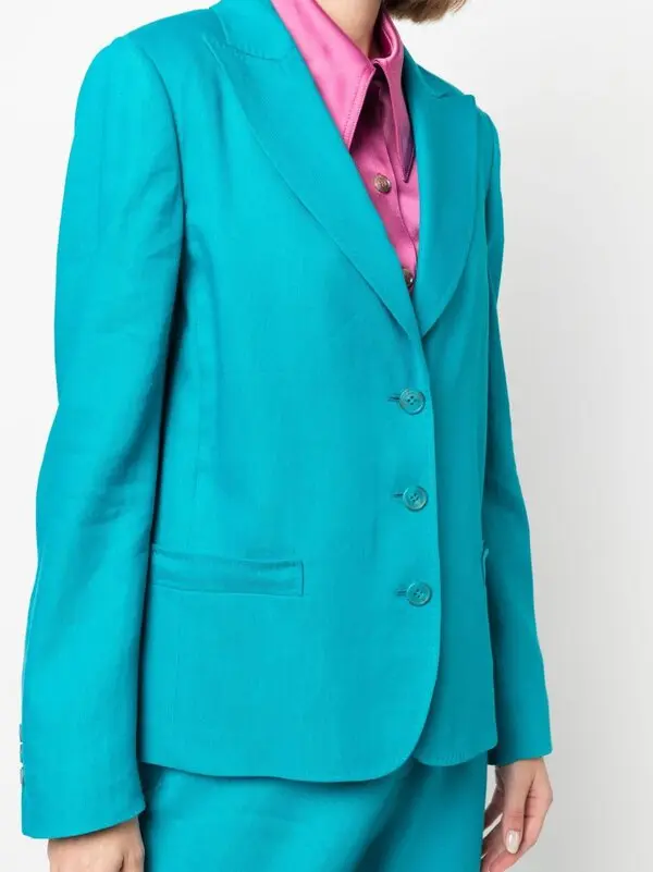 Alberta Ferretti Single-breasted Tailored Blazer