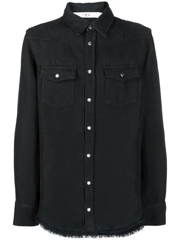 IRO PARIS Press-stud Fastening Detail Shirt