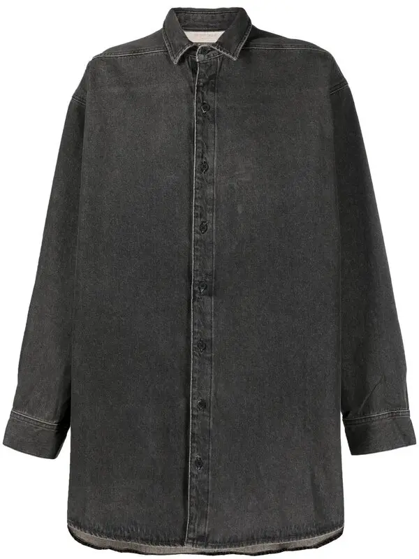 Fear Of God Oversized-cut Denim Shirt - Black