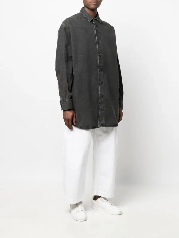 Fear Of God Oversized-cut Denim Shirt - Black