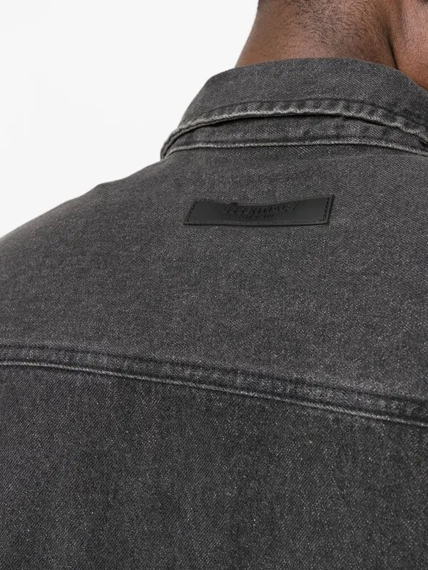 Fear Of God Oversized-cut Denim Shirt - Black