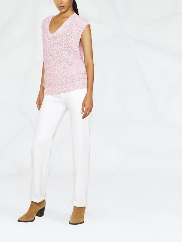 FERRAGAMO Knitted Bouclé Top