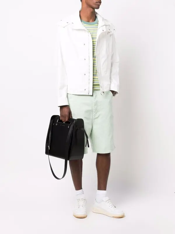 AMI Paris Cropped Waterproof Jacket
