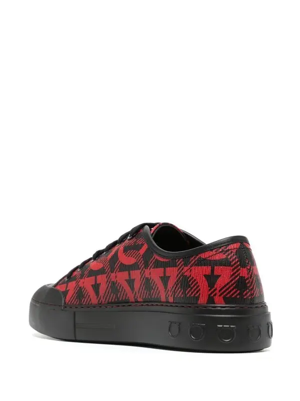 FERRAGAMO Gancini Logo-top Sneakers