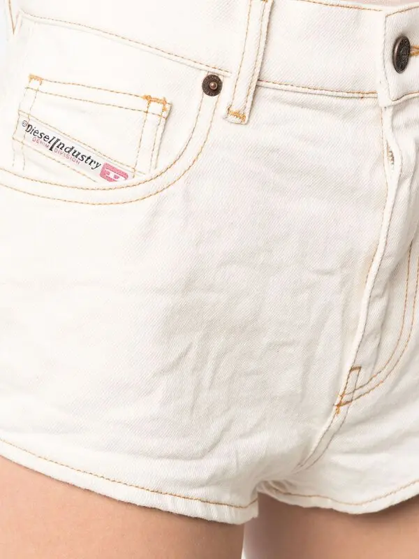 DIESEL® Denim Short Shorts - Neutrals