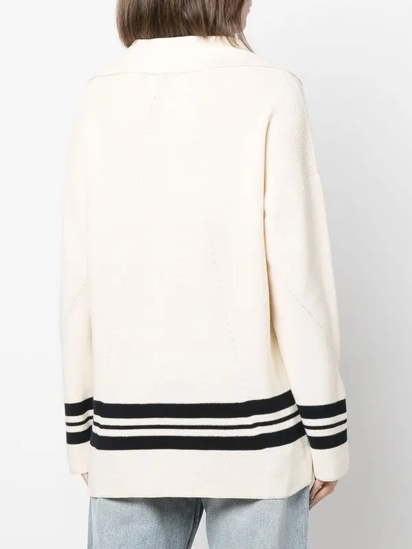 Rag & Bone Stripe-trim Oversized Jumper