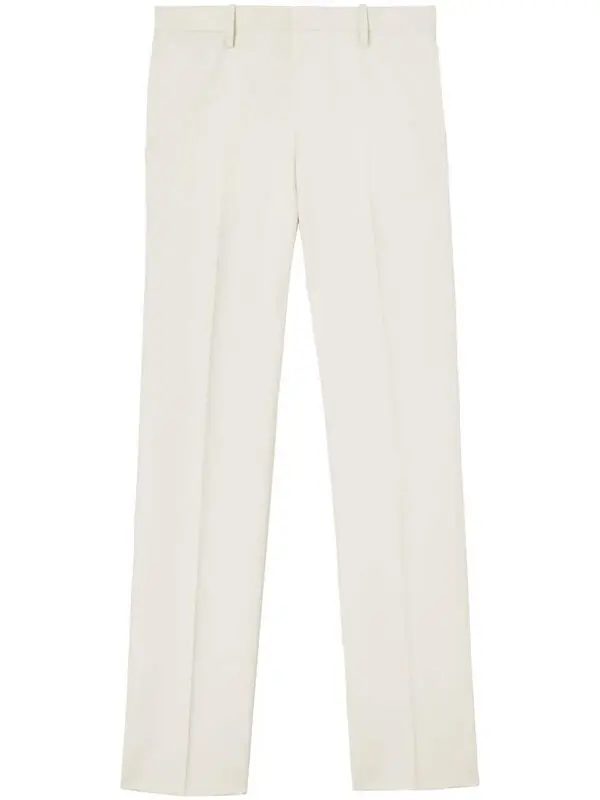 Off-White Straight-leg Tailored Trousers - White
