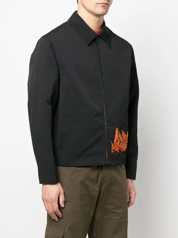 Off-White Embroidered Jacket