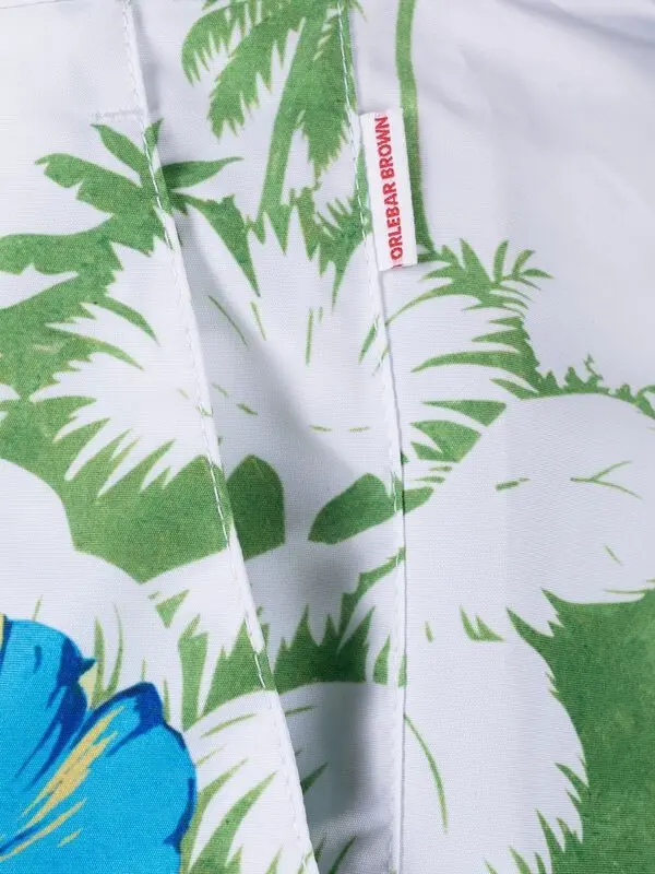 Orlebar Brown Fauna-print Swim Shorts