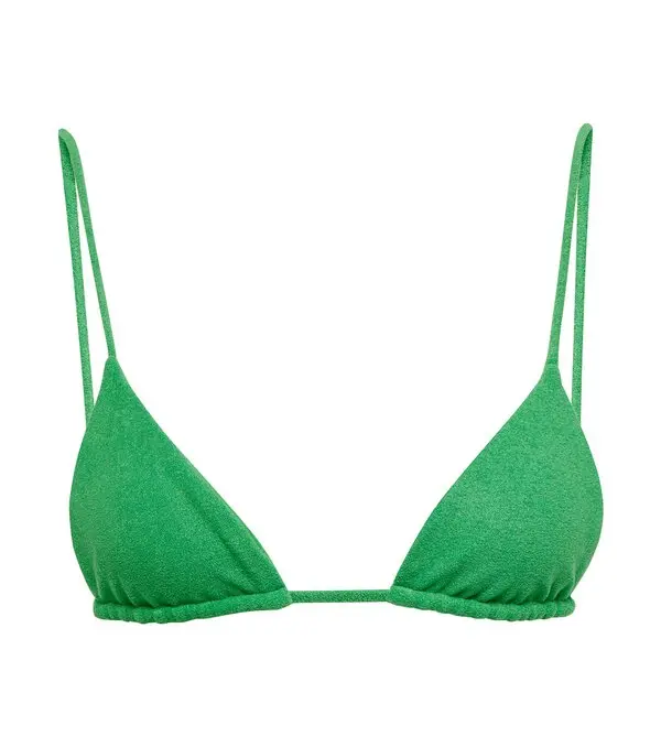 Jade Swim Via Bikini Top - Green