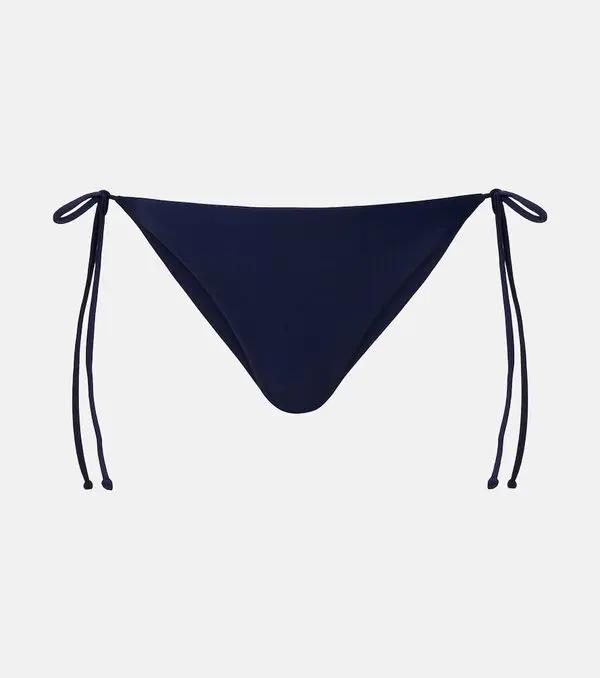 Jade Swim Ties Bikini Bottoms - Blue