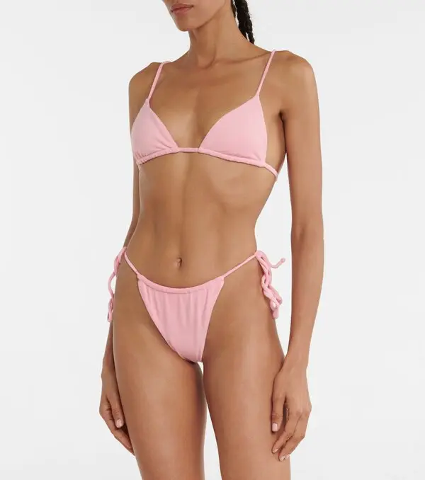 Jade Swim Via Bikini Top - Pink