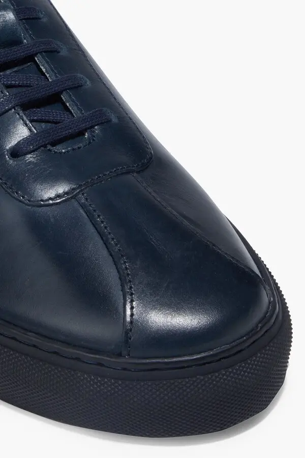 Grenson Canvas And Leather Sneakers