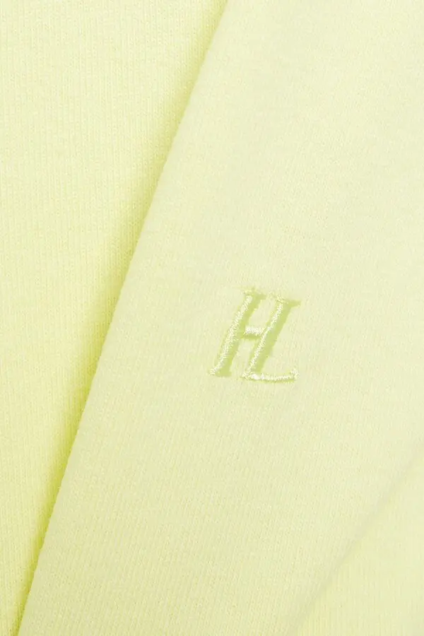 Helmut Lang Cotton-jersey Polo Shirt - Pastel Yellow