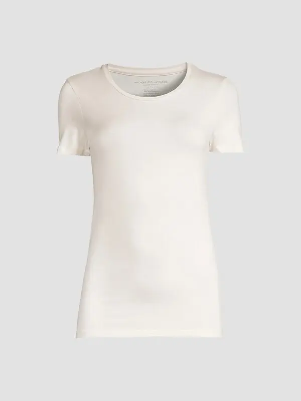 Majestic Filatures Soft Touch T-shirt - Cream