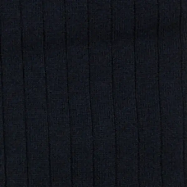 Pantherella Ribbed Dress Socks - Navy