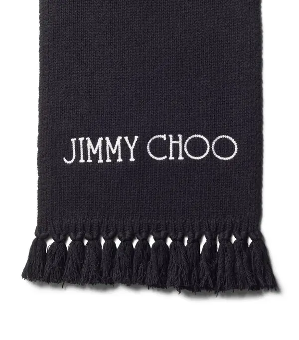 JIMMY CHOO Cashmere Jutta Scarf