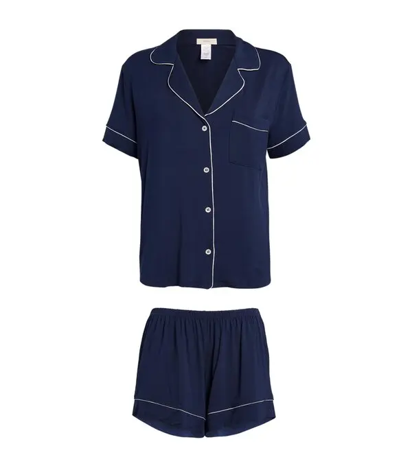 Eberjey Gisele Pyjama Set - Navy