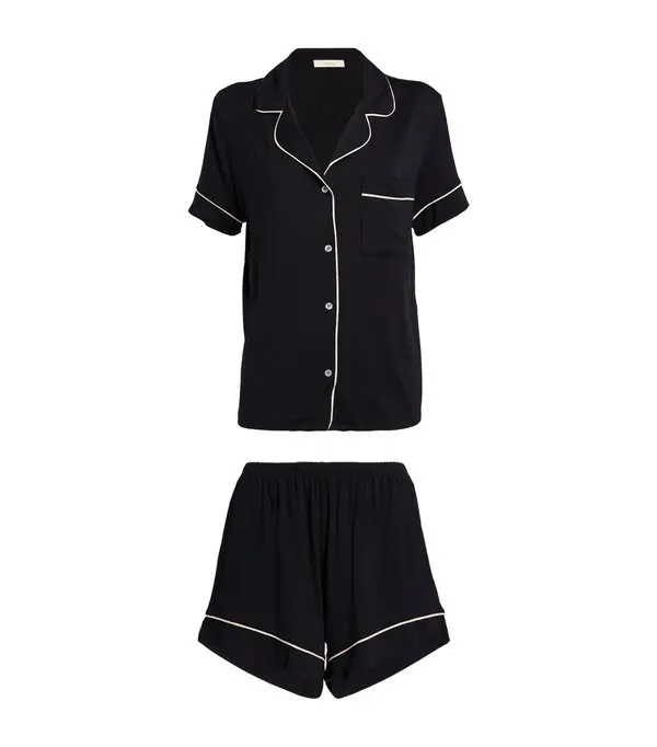 Eberjey Gisele Pyjama Set - Black