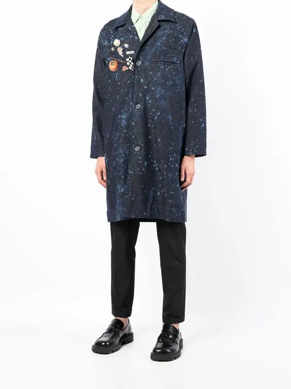 SONG FOR THE MUTE Paint-splatter Coat