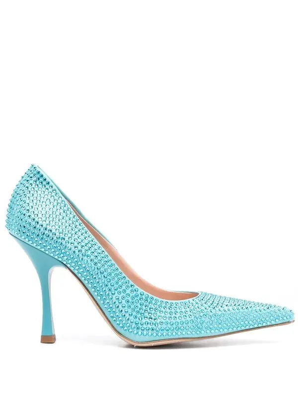 Liu Jo Pointed Toe High Heel Pumps - Blue