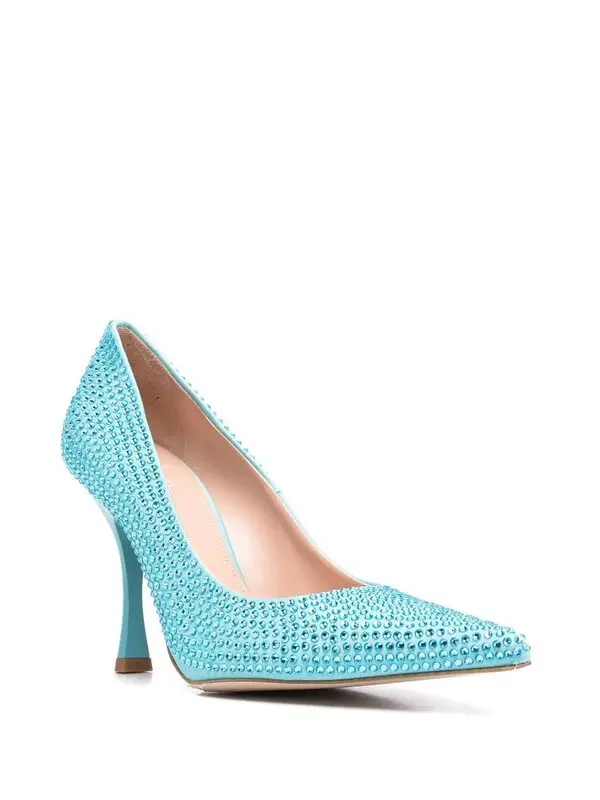Liu Jo Pointed Toe High Heel Pumps - Blue