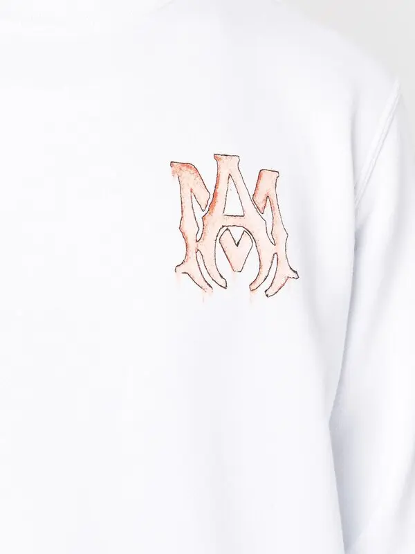 Amiri Logo-lettering Sweatshirt