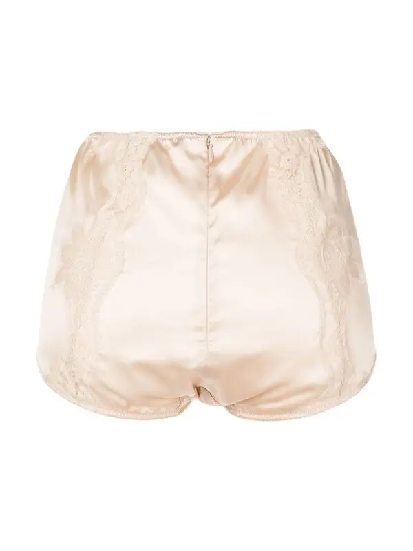 Dolce & Gabbana Lace-detail Briefs - Neutrals