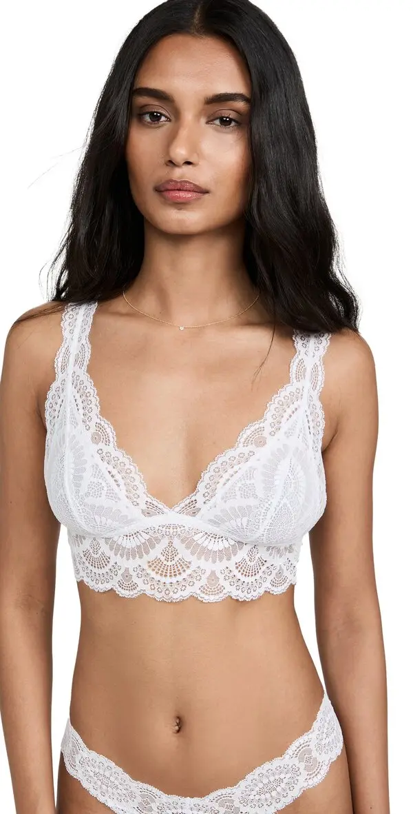 Eberjey The Mariana Whispers Bralette - White