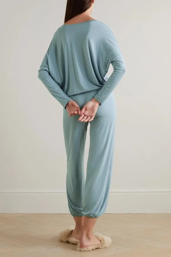 Eberjey Net Sustain Gisele Stretch-tencel Modal Pajama Set