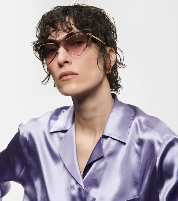 Loewe Heart-shaped Sunglasses - Multicoloured