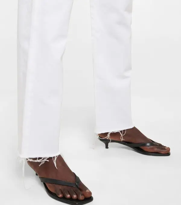 AGOLDE Criss Cross High-rise Straight Jeans