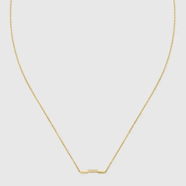 Gucci Link To Love 18k Necklace - Yellow Gold